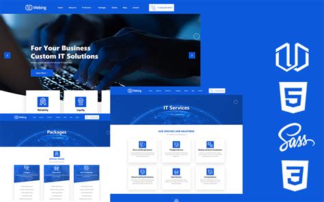 Webing It Solutions Html5 Css3 Theme Website Template