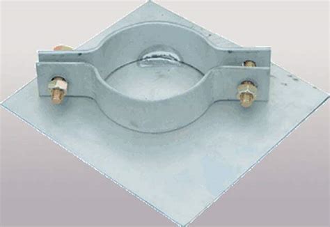 76mm Diameter Post Base Plate Farm Signs