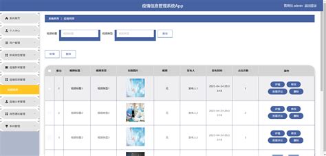 基于uniapp与spring boot的疫情资讯信息管理系统设计与实现 springboot uniapp公告管理 csdn博客