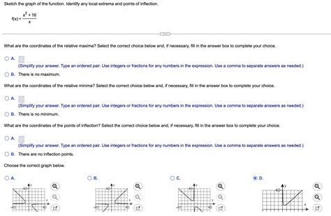 Solved Sketch The Graph Of The Function Identify Any Local