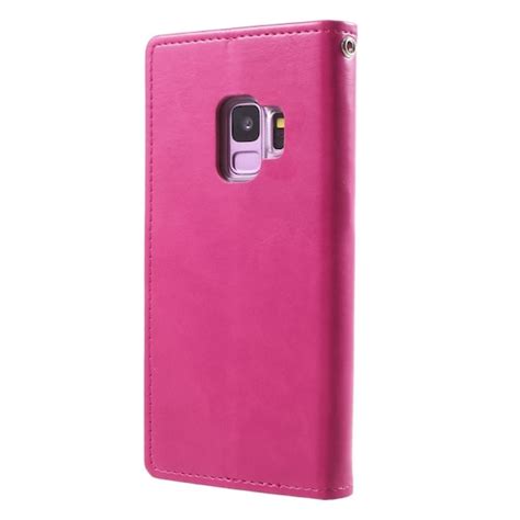 Mercury Goospery Blå Måne Etui Samsung Galaxy S9 Sm G960 Rosa