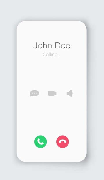 스마트폰 다이얼 전화 Ui 세트 키패드 다이얼 버튼이 있는 전화 패드 통화 화면 Mockup 수신 전화 벡터 격리 그림 터치스크린 전화 인터페이스 프리미엄 벡터