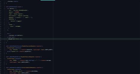 Database How To Show The Razorpay Checkout Amount In Firebase Flutter
