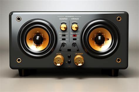 Premium Photo Audio Sockets On White Background