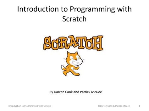 introduction to scratch programming pptx