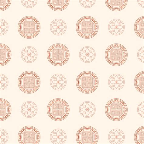 평면 디자인 한국 패턴 무료 벡터