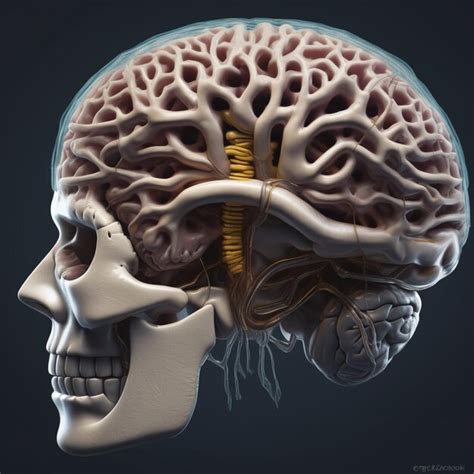 Premium Ai Image The Intricate Neural Landscape Mapping The Crown Of