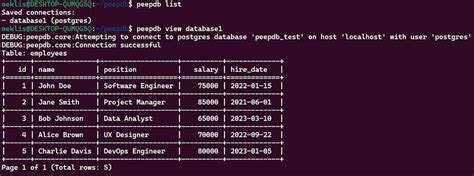 I Built An Open Source Cli Tool To Inspect Database And View Your Data