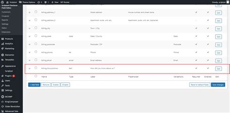 Woocommerce Checkout Field Editor Pro User Guide Scriptzol