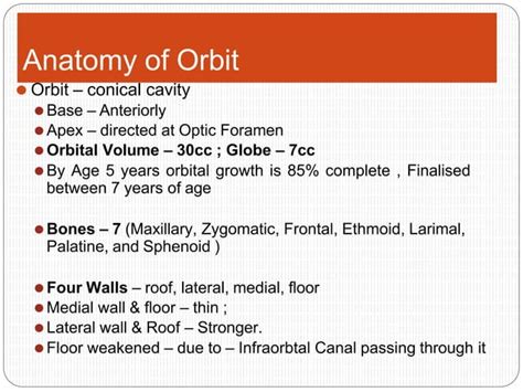 Orbital Fractures PPTX