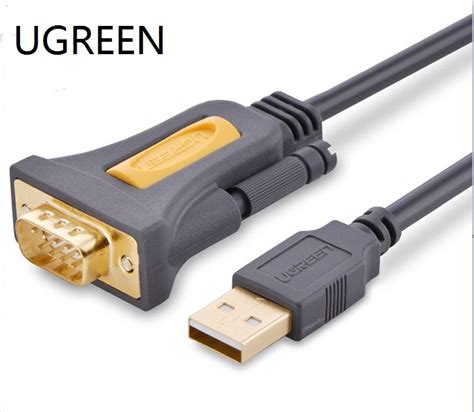 Ugreen Usb To Rs232 Com Port Serial Db9 Pin Cable Vicedeal