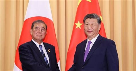 Xi E Ishiba Se Comprometen A Desarrollar Contactos Bilaterales Para