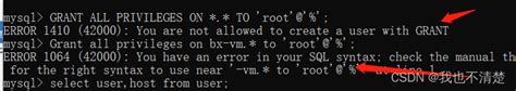 mysql数据库只能通过localhost 127 0 0 1访问，无法通过ip访问 mysql只能用127 0 0 1访问 csdn博客