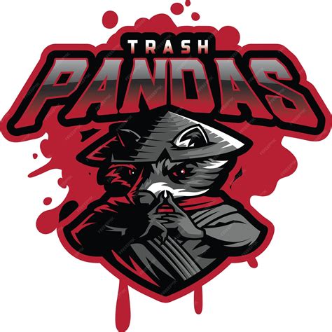 Premium Vector Trash Panda