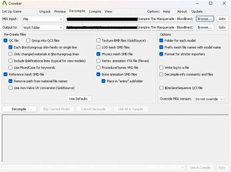 Decompiling A Model Valve Developer Community