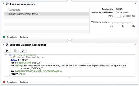 Automator Applescript Editing Watch Me Do Action Doesnt Work Ask