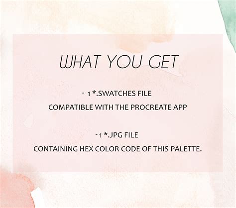 Valentines Procreate Color Palette Ipad Color Palette Swatches Instant Download 30 Colors