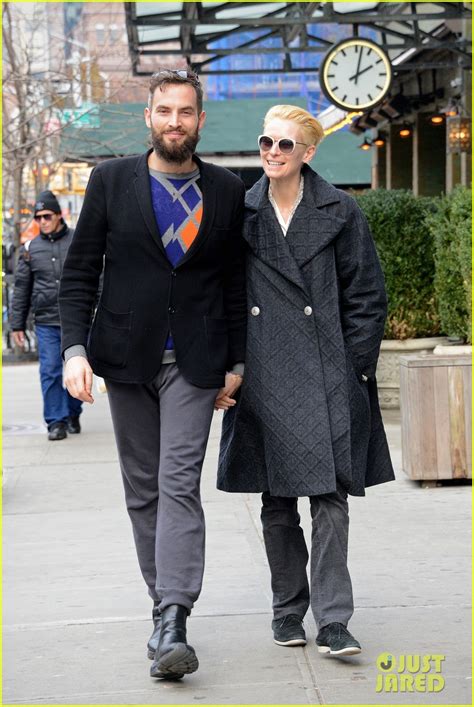 Tilda Swinton Looks So In Love With Her Longtime Partner Sandro Kopp