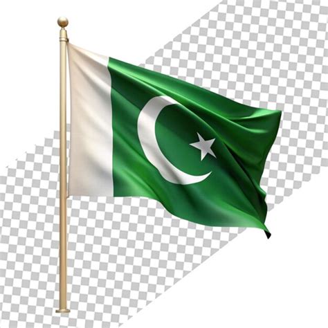 Pakistani Flag Premium Ai Generated Psd