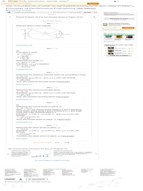 solved repeat problem 10 3 for the element shown in figure 10 pdf