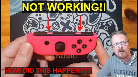 switch controller broken sl and sr buttons diagnosis and repair can i