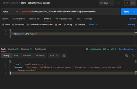 Idempotency Key Conflicted · Issue 1887 · Medusajsmedusa · Github