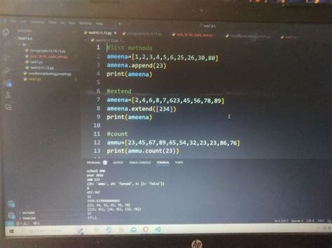 task 10 practice list and list comp task 11 prepare a doc on list task 12 explore jira kiran
