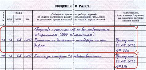 Когда вносить в трудовую книжку запись о приеме на работу Журнал «Главная книга № 18 за 2012 г