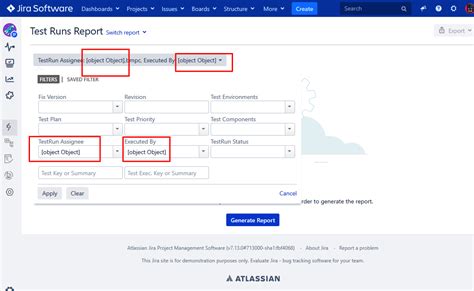 XRAY Object Value Is Appearing In The User Fields Of Test Runs Report When Using Edge
