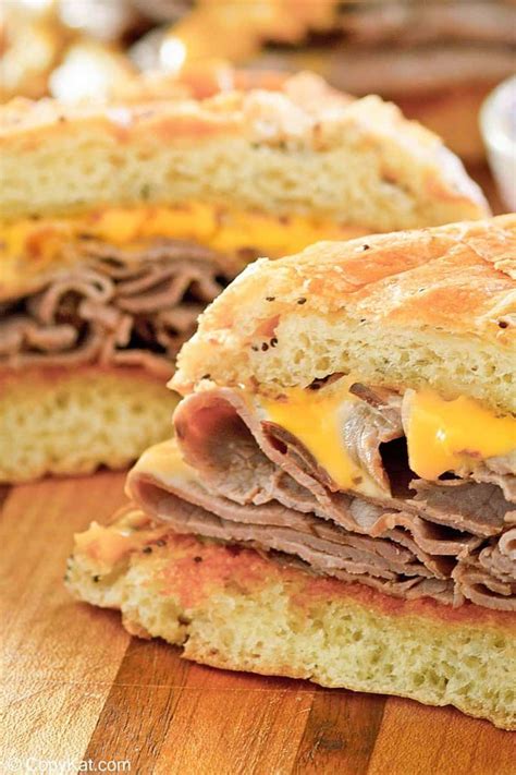 Arbys Beef And Cheddar Is A Tasty Sandwich With Thinly Sliced Roast