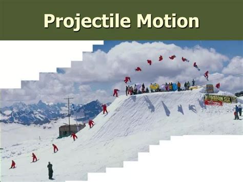 PPT Projectile Motion PowerPoint Presentation Free Download ID 2592852
