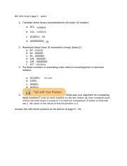 BJC Unit Lab Page Docx BJC Unit Lab Page Quinn Translate These Binary