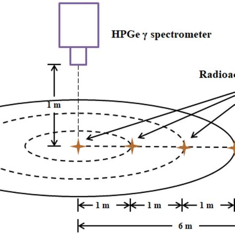 Schematic Diagram Of The Detection Model The Hpge γ Spectrometer Was Download Scientific