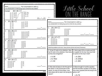Go Math Second Grade Chapter Supplement Digit Addition TPT