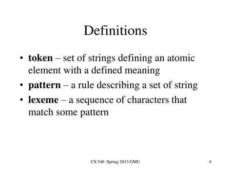Ppt Lecture 2 Lexical Analysis Powerpoint Presentation Free Download Id546806