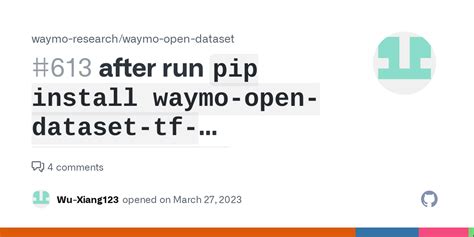 After Run `pip Install Waymo Open Dataset Tf 2110150` Bug Still Importerror Cannot