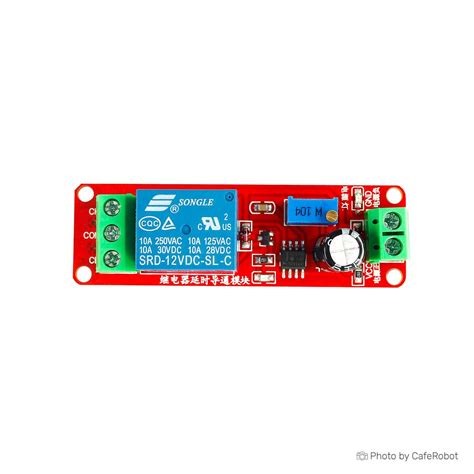 قیمت و خرید ماژول تایمر 12 ولت تاخیر در وصل با خروجی رله و تراشه Ne555