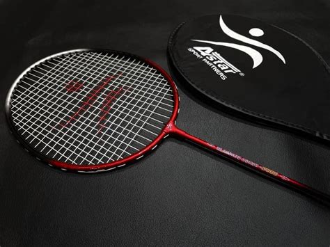 Astar Super Value Badminton Racket String And Strung [free Cover] Sports Equipment Sports