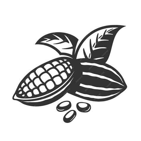 Premium Vector Cocoa Pod Premium Vector Cocoa Pod