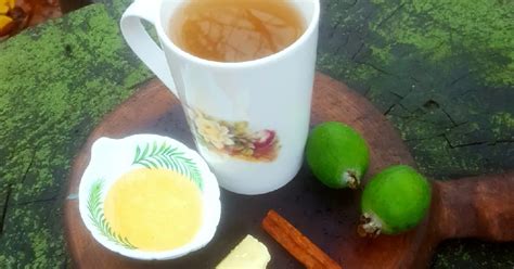 Зеленый чай с фейхоа рецепт автора Марина Инабекова Старший