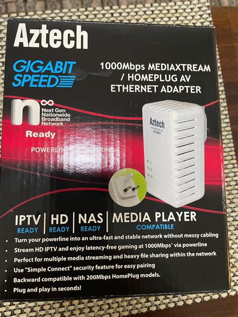 Aztech Homeplug Computers And Tech Parts And Accessories Networking On