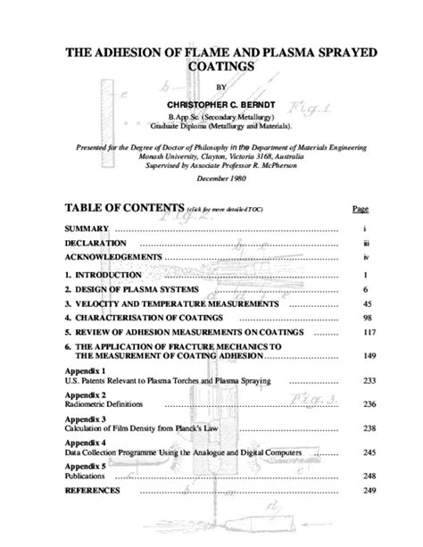 Pdf The Adhesion Of Flame And Plasma Sprayed Coatings
