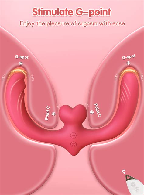 Double Ended Dildo Vibrator For Lesbian Gadgetlly