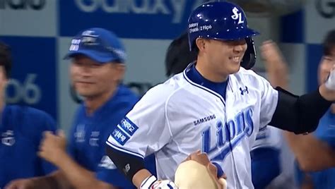 삼성 2024831 계속되는 홈런 공방 전병우 삼성 이적 후 첫 홈런포 가동 Tving