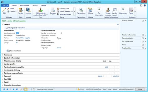 Microsoft Dynamics AX R Financial Management