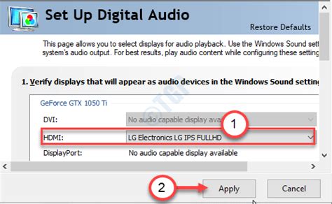 La salida de NVIDIA no está conectada en Windows 10 PC Fix Gráficos