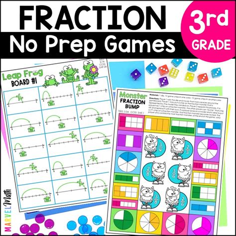 3rd Grade Fraction Games Equivalent Fractions Comparing Fractions And More Marvel Math