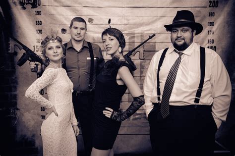 Вечеринка в стиле гангстеров 77 фото