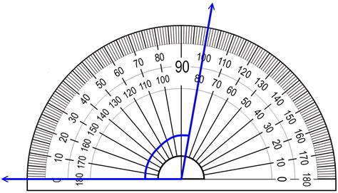 Measuring Angles With A Protractor Lesson And Video การศึกษา