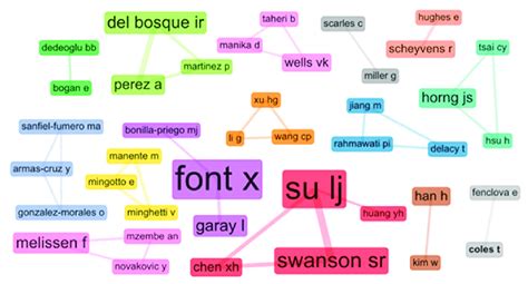 Collaboration Network Using Authors And The Louvain Clustering